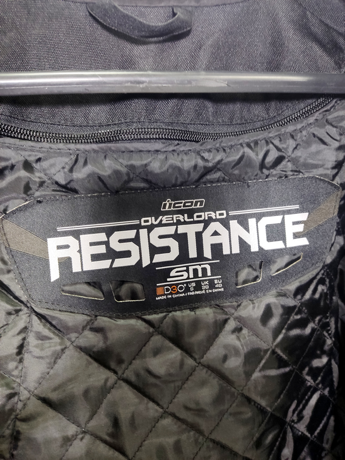 Chaqueta ICON Overlord (usada) M – MotoRoute.ec